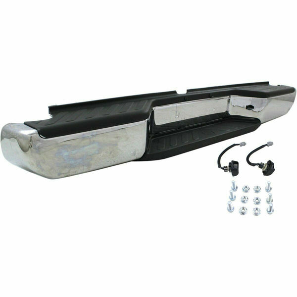 Rear Chrome Step Bumper Assembly for 2005-2018 NissanFrontier Trucks ...